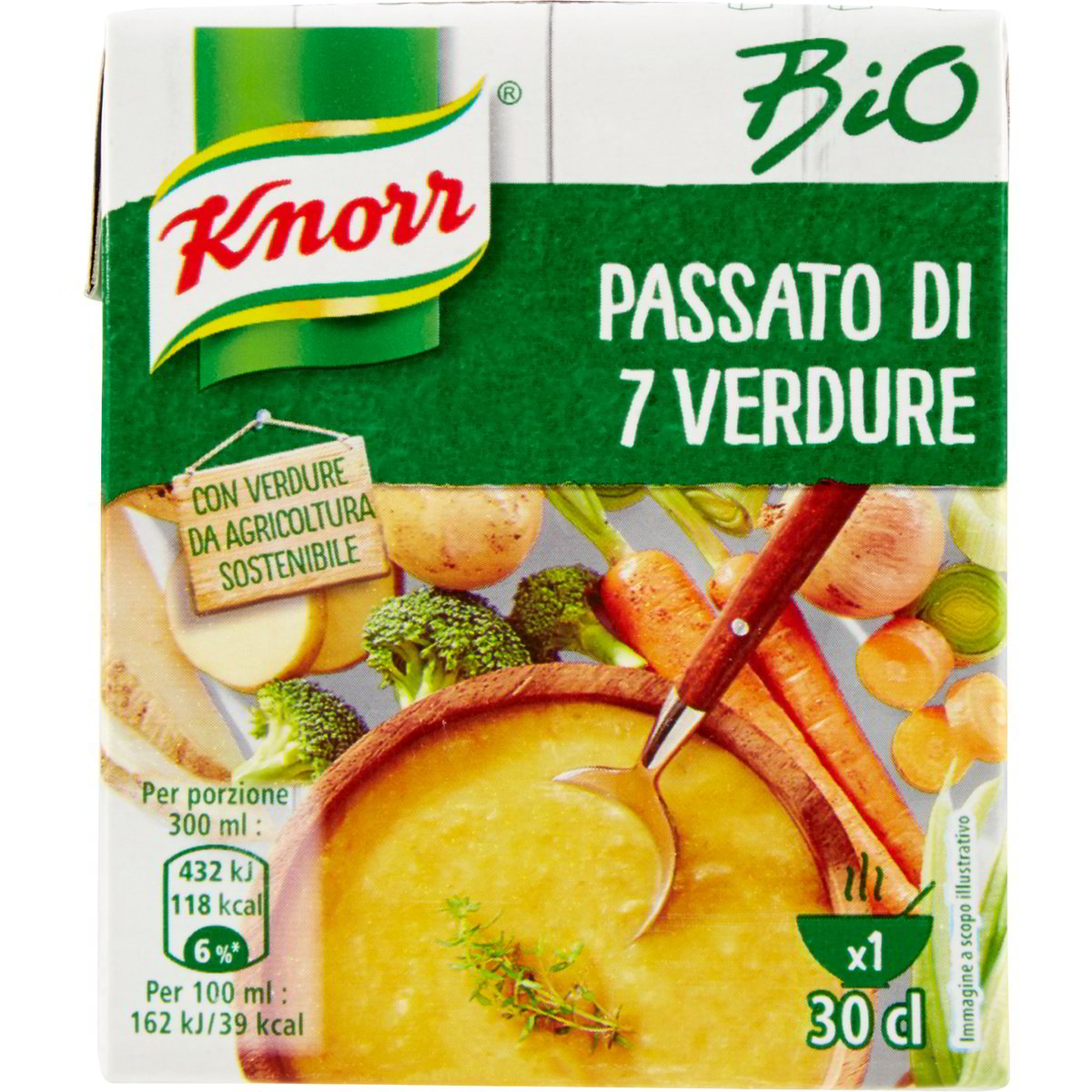 Passato di 7 verdure KNORR 300 ML - Coop Shop