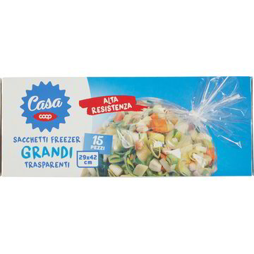 Sacchetti freezer grandi trasparenti cm29x42 x15 COOP - CASA 1 PZ ...