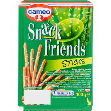 Salatini snack friends sticks CAMEO 100 G - Coop Shop