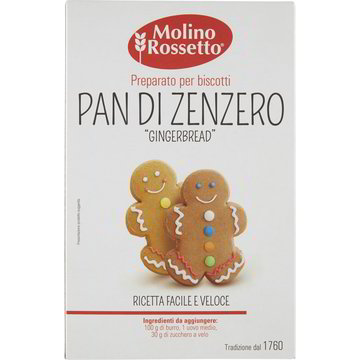 Preparato per biscotti pan di zenzero gingerbread MOLINO ROSSETTO 220 G ...