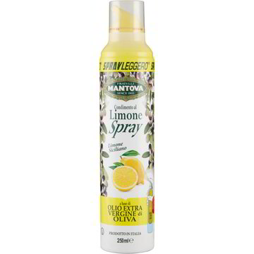Condimento olio extravergine con limone spray FRATELLI MANTOVA SINCE ...