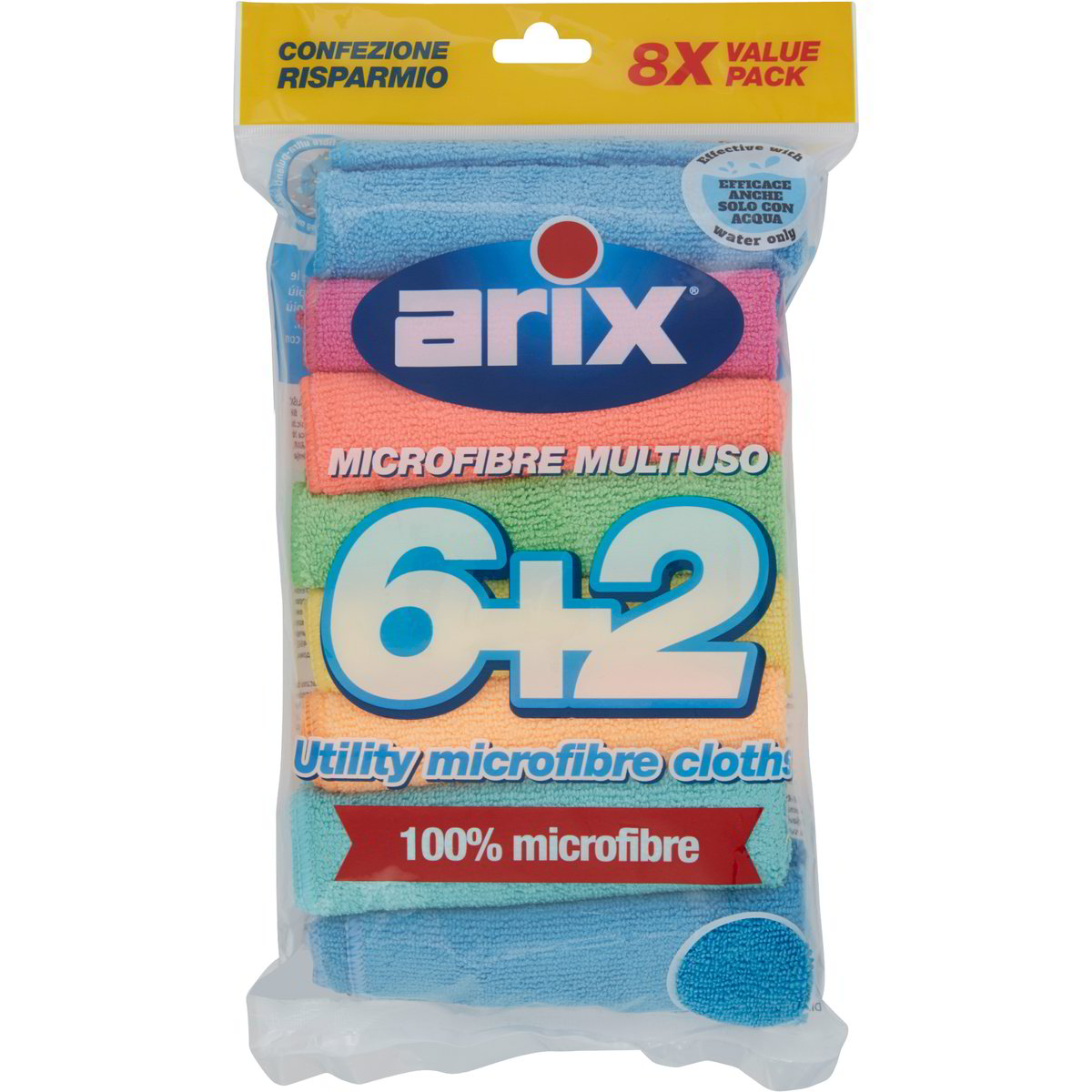 Panni microfibre multiuso x8 ARIX 1 PZ - Coop Shop