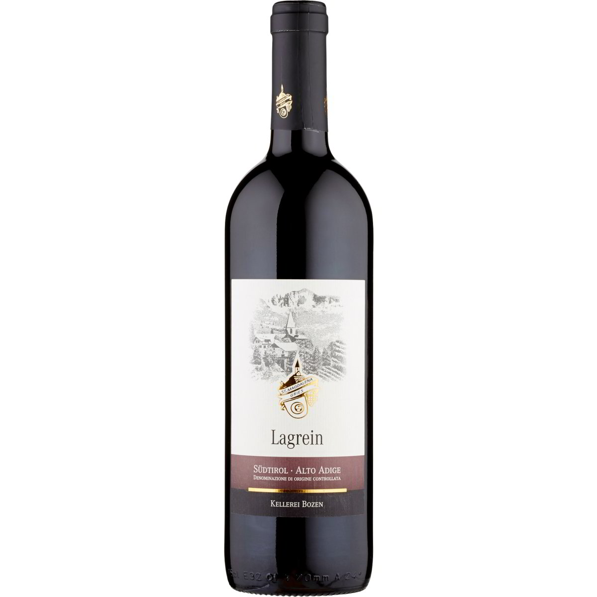 Vino rosso lagrein DOC südtirol alto adige CANTINA BOLZANO 750 ML ...