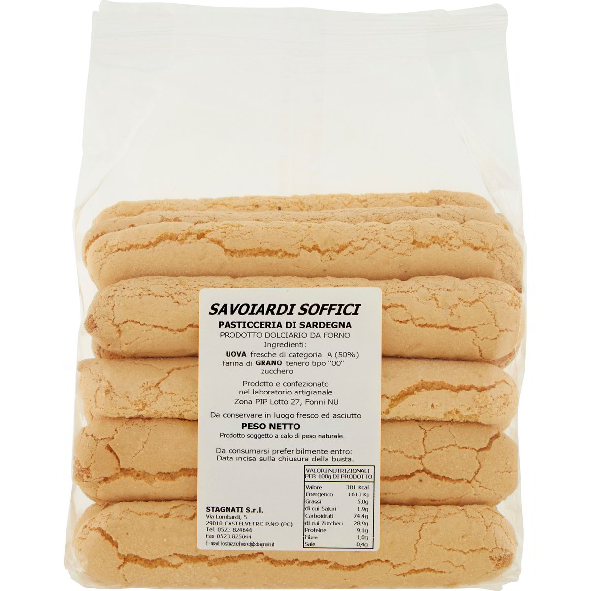 Savoiardi soffici sardegna STAGNATI 350 G - Coop Shop