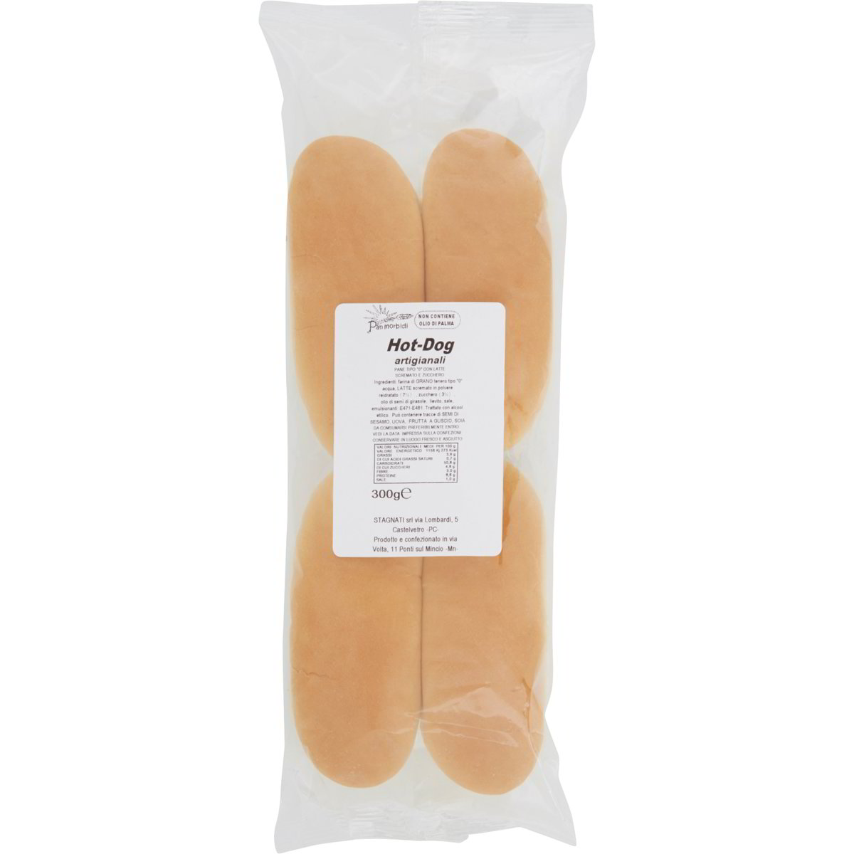 Pane per hot-dog artigianali STAGNATI 300 G - Coop Shop