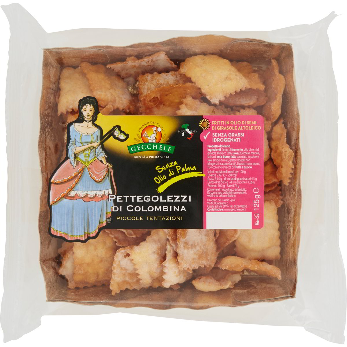 Pasticcini pettegolezzi di colombina GECCHELE 125 G - Coop Shop