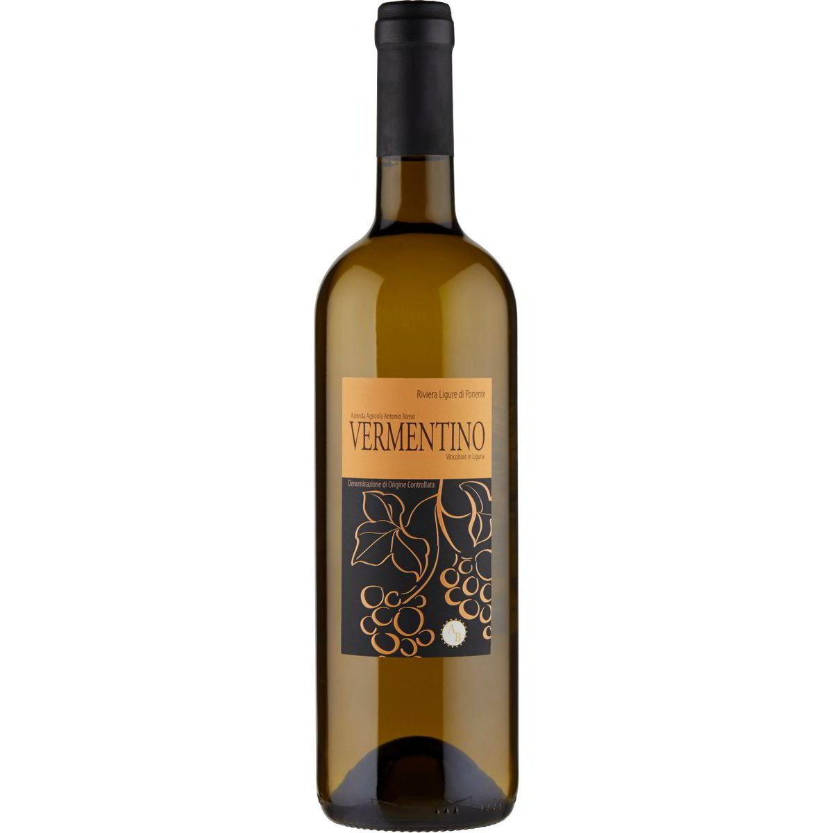 Vino bianco vermentino DOC riviera ligure ponente ANTONIO BASSO 750 ML ...