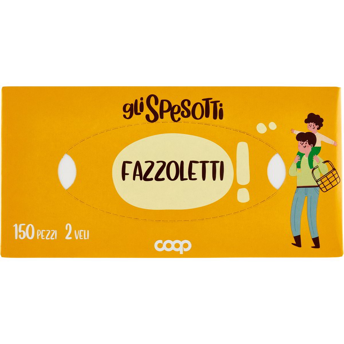 Fazzoletti veline facciali 2 veli x150 COOP - GLI SPESOTTI 1 PZ - Coop Shop