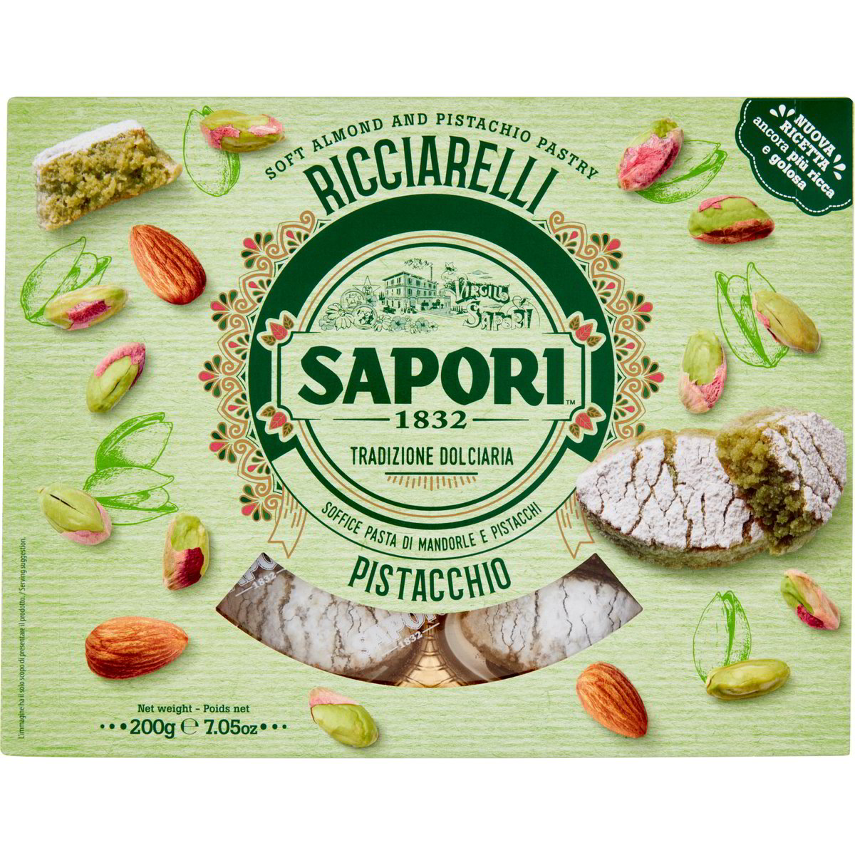 Biscotti ricciarelli al pistacchio SAPORI 200 G - Coop Shop