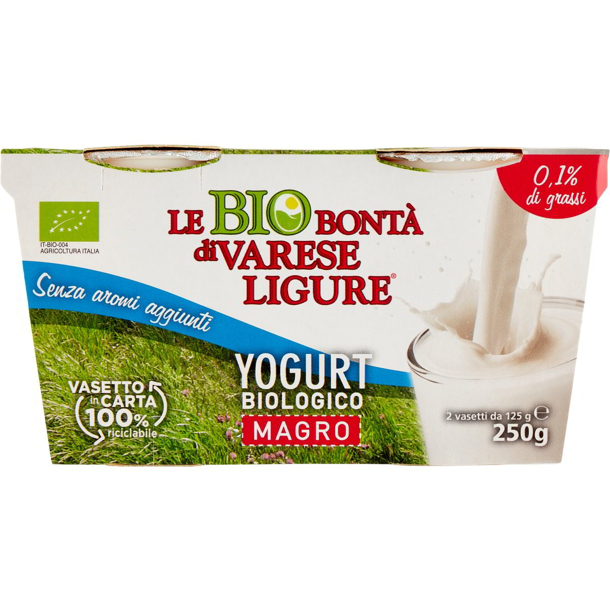 Yogurt magro 0,1% grassi LE BIO BONTÀ DI VARESE LIGURE 2 X 125 G - Coop ...