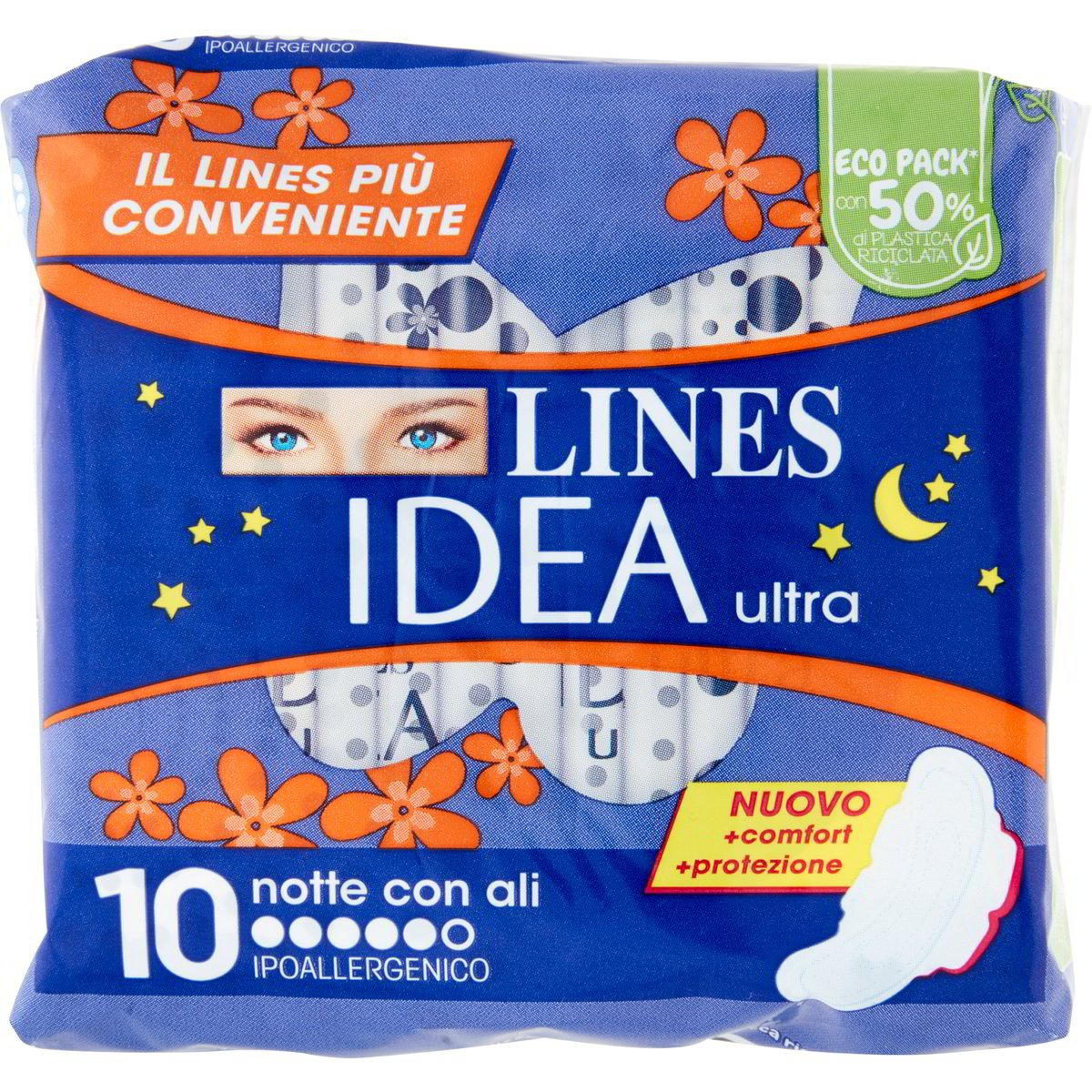 Assorbenti idea ultra notte con ali x10 LINES 1 PZ - Coop Shop