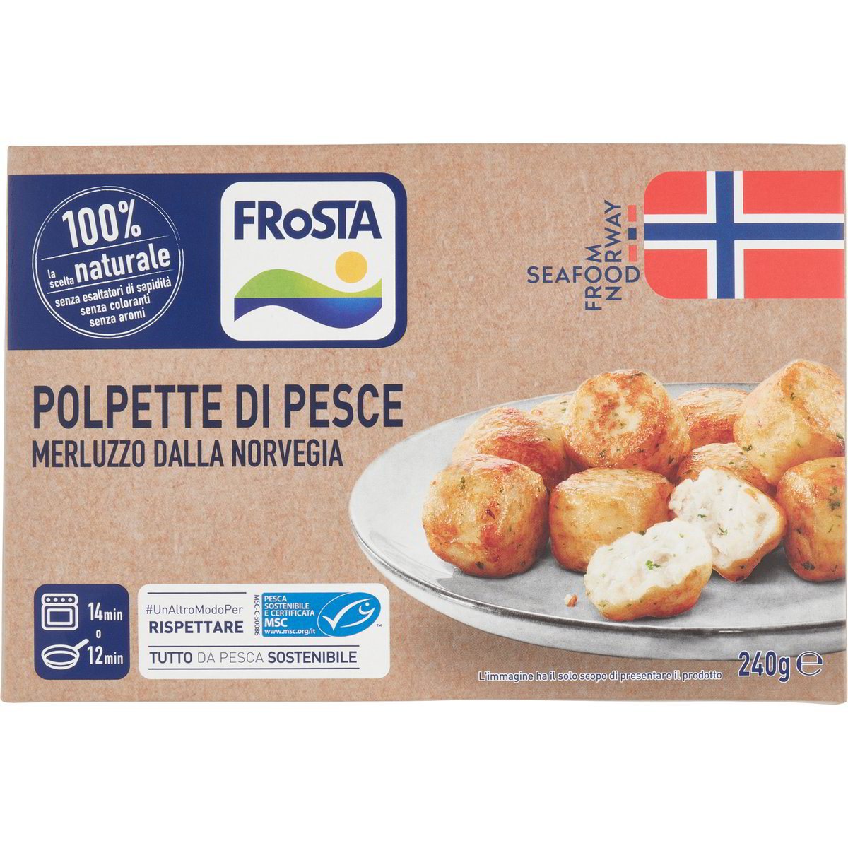 Merluzzo della norvegia polpette FROSTA 240 G - Coop Shop