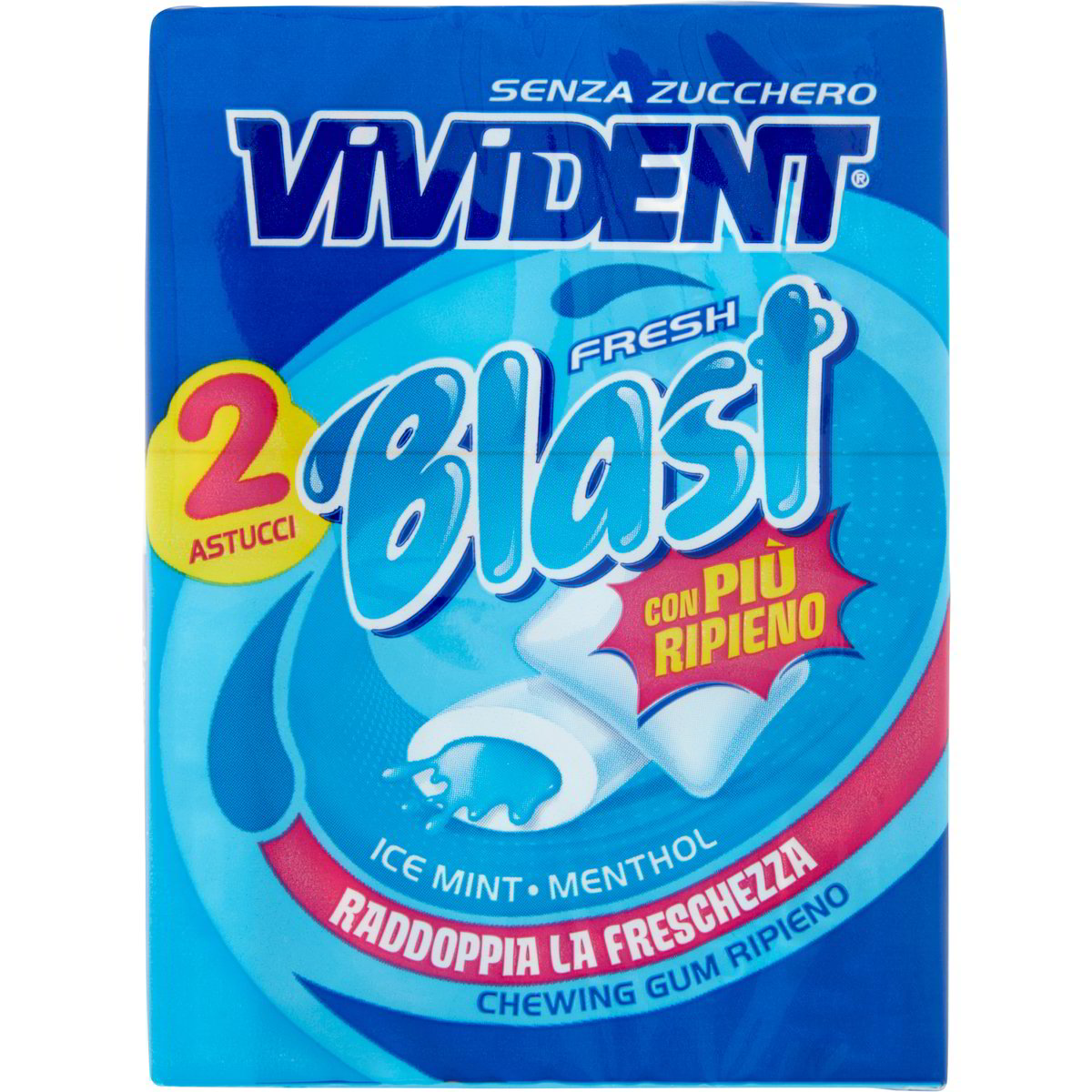 Chewing gum blast mint x2 VIVIDENT 60 G - Coop Shop