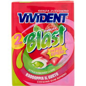 Chewing gum blast frutti x2 VIVIDENT 60 G - Coop Shop