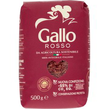 Riso rosso integrale italiano e sostenibile RISO GALLO 500 G - Coop Shop