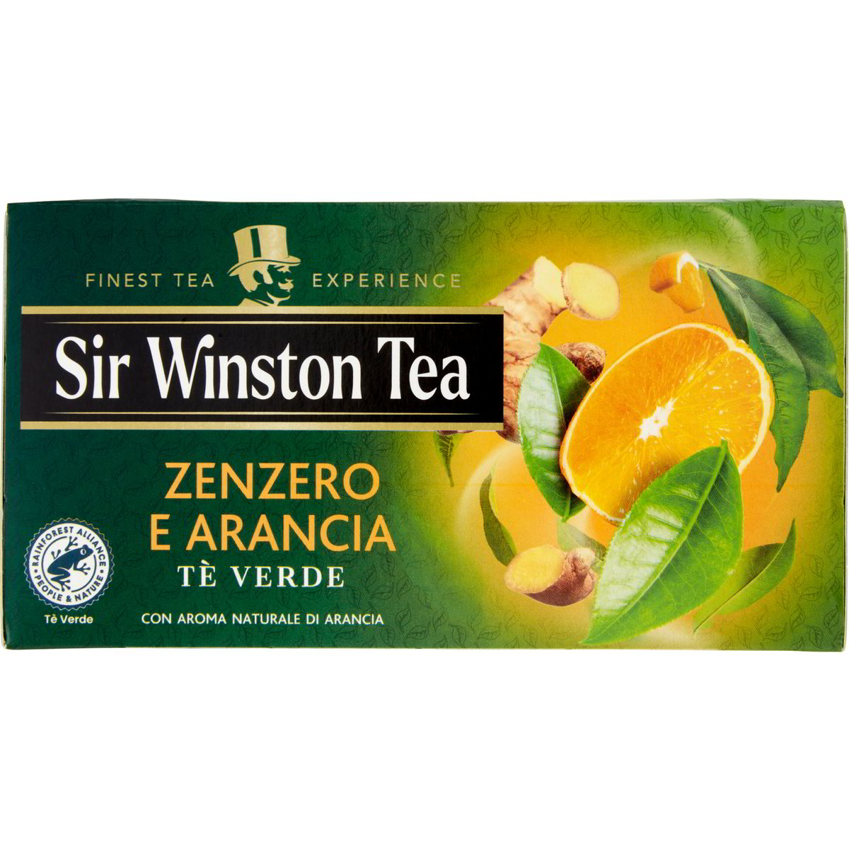 Tè verde con zenzero e arancia SIR WINSTON 35 G - Coop Shop