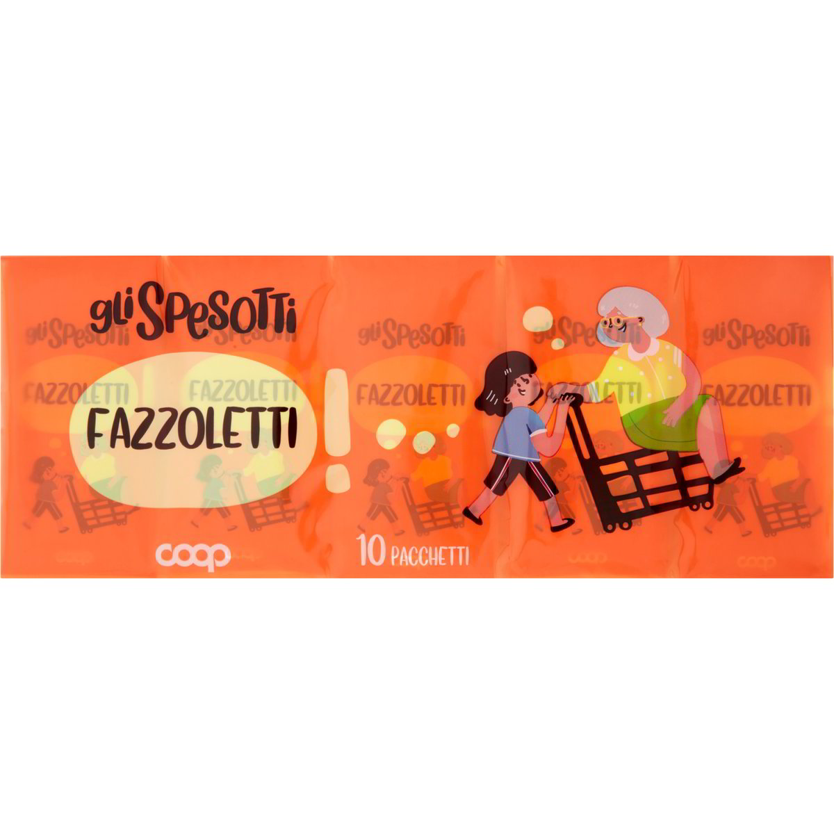 Fazzoletti di carta 3 veli 10 x10 COOP - GLI SPESOTTI 1 PZ - Coop Shop