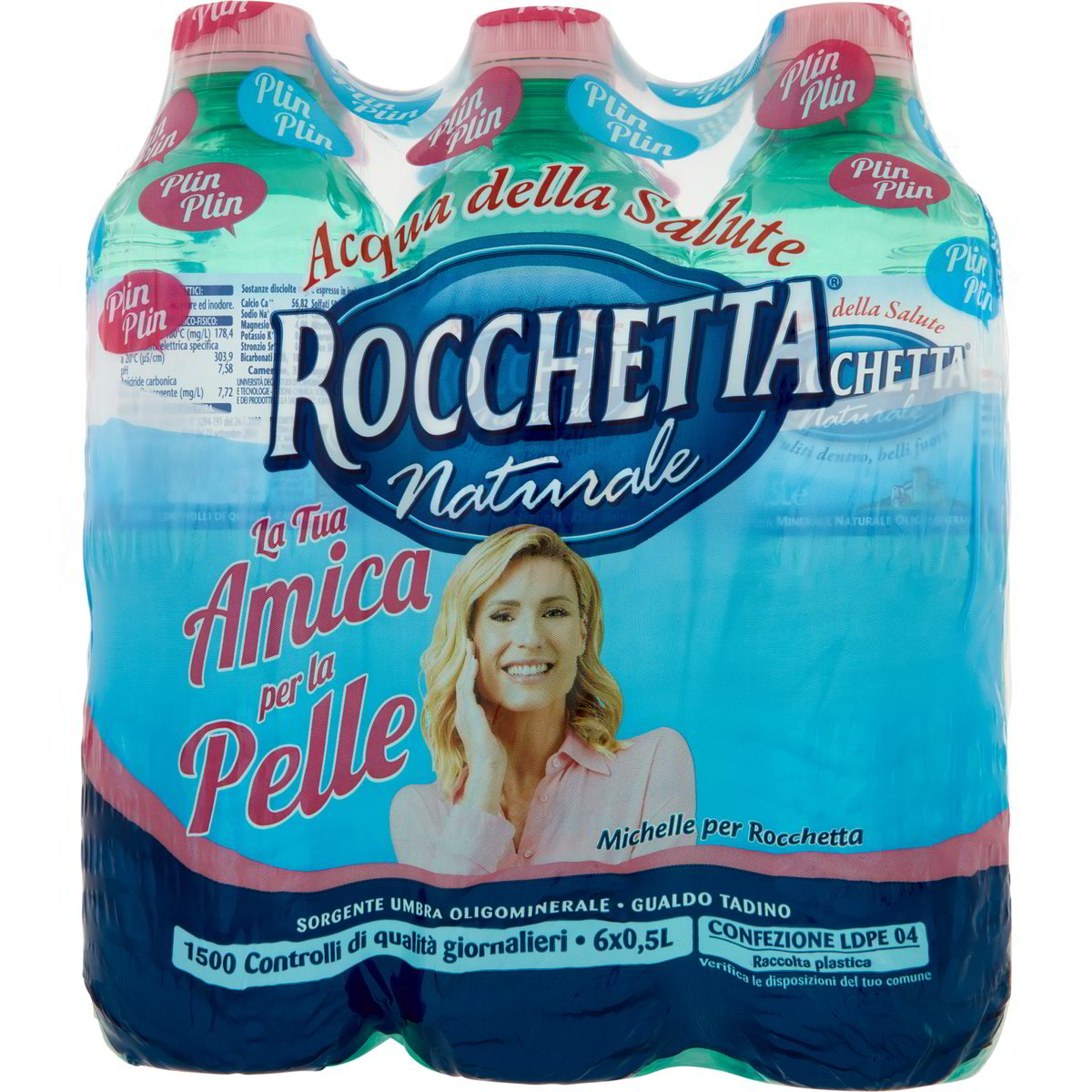 Acqua naturale ROCCHETTA 6 X 500 ML - Coop Shop