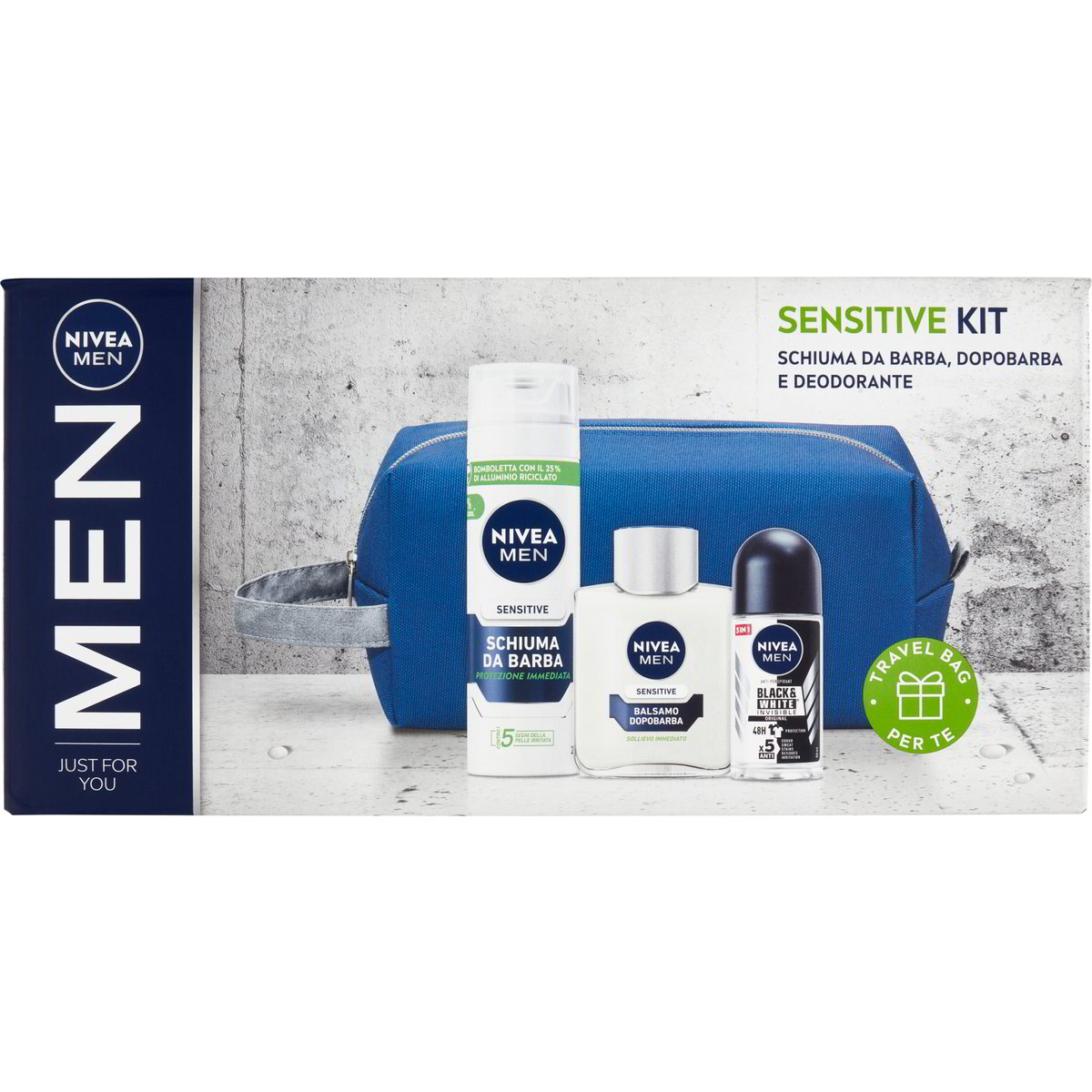 Confezione regalo uomo cura corpo sensitive kit NIVEA 1 PZ - Coop Shop
