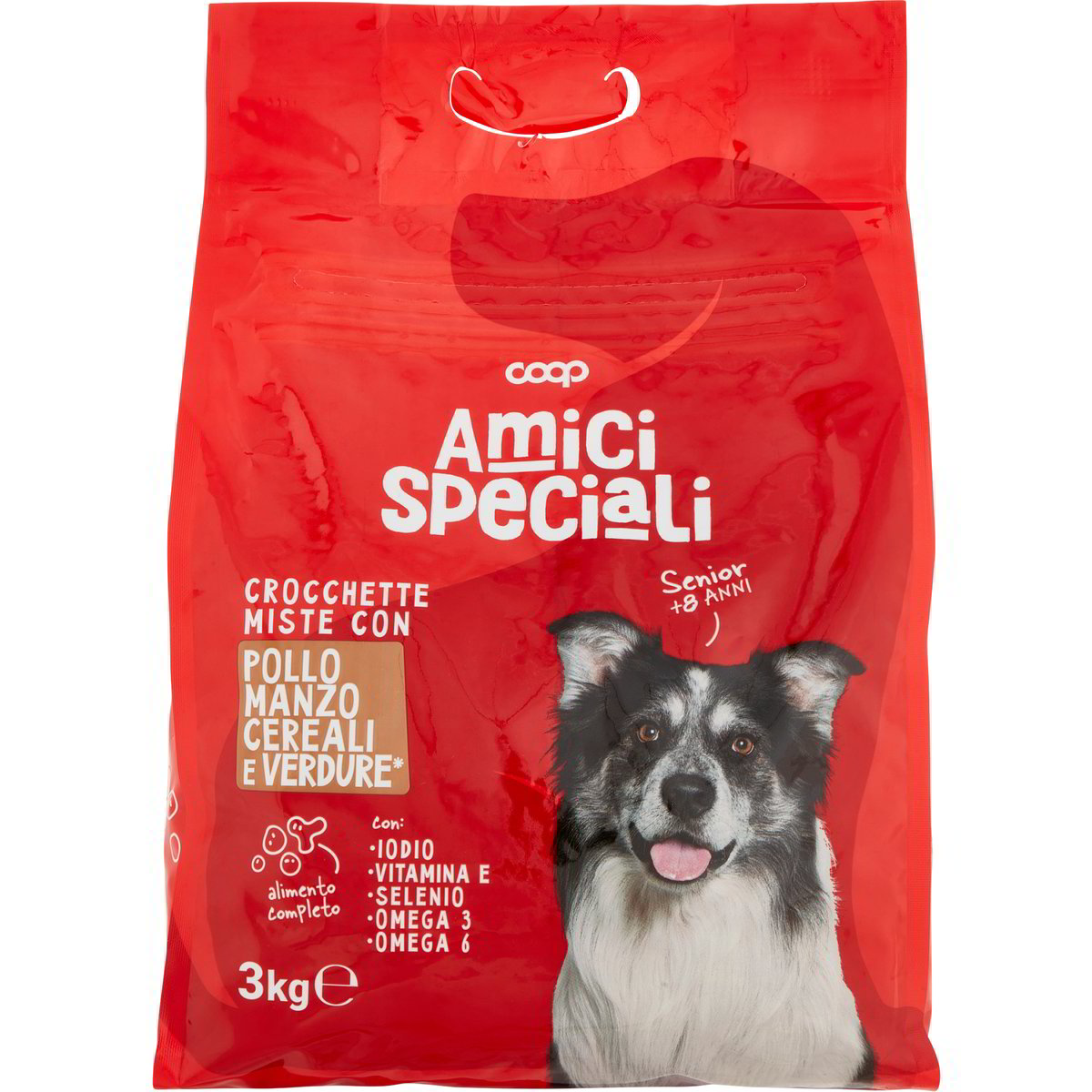 Crocchette per cani senior pollo/manzo/cereali COOP - AMICI SPECIALI ...