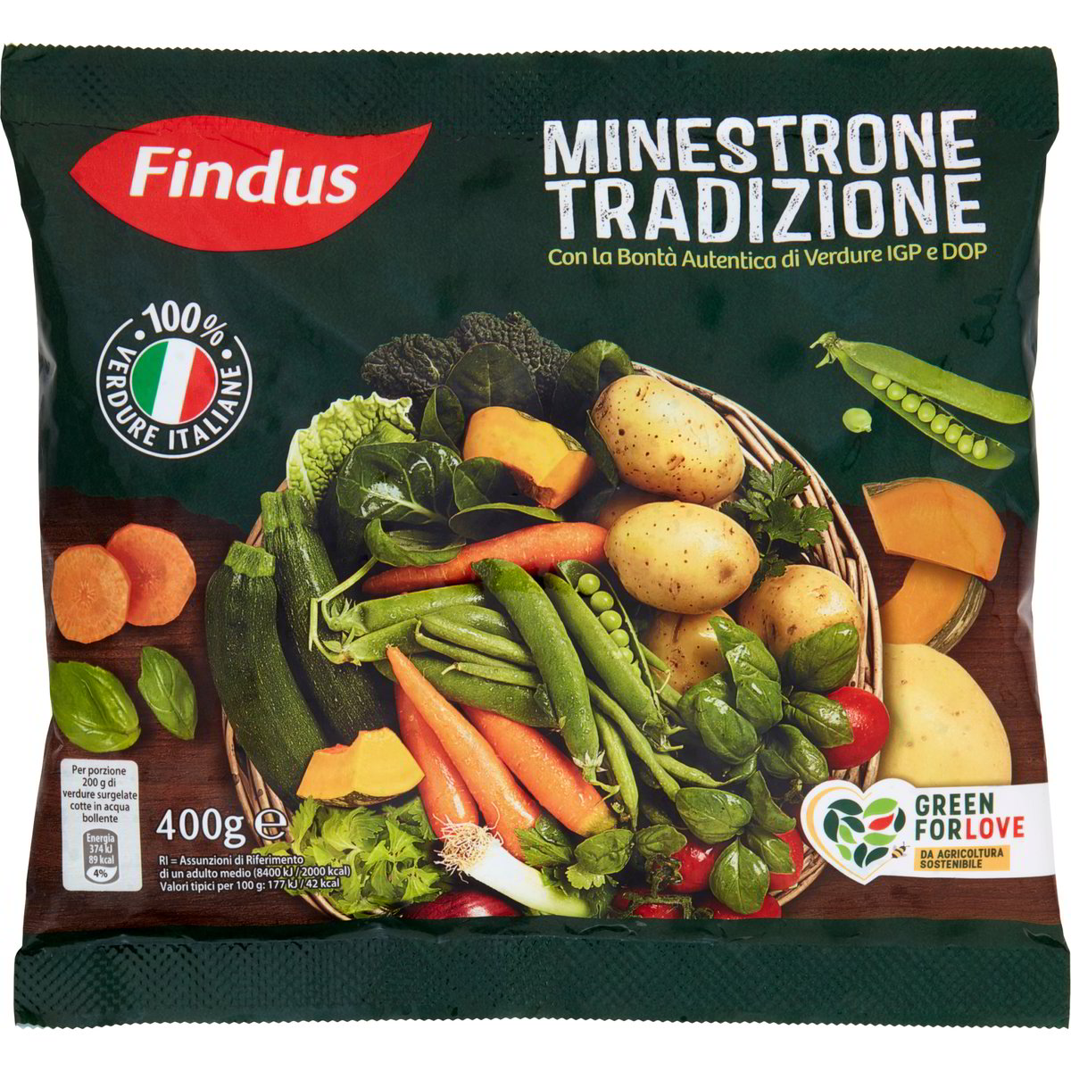 Minestrone tradizione con verdure igp e dop FINDUS 400 G - Coop Shop