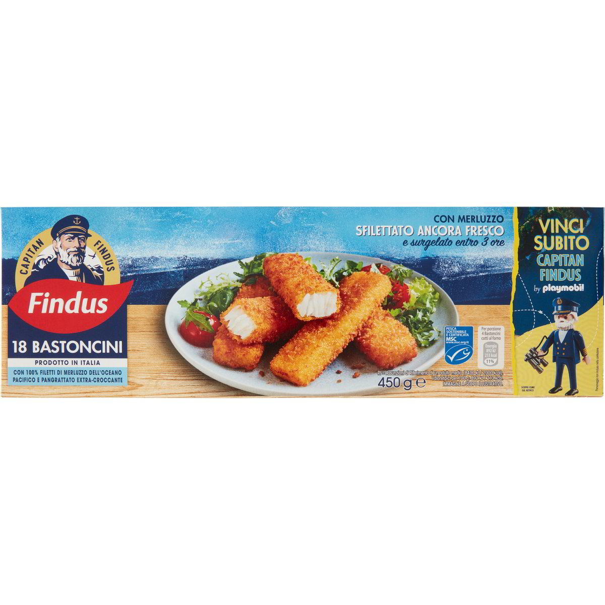 Merluzzo 18 bastoncini FINDUS 450 G - Coop Shop