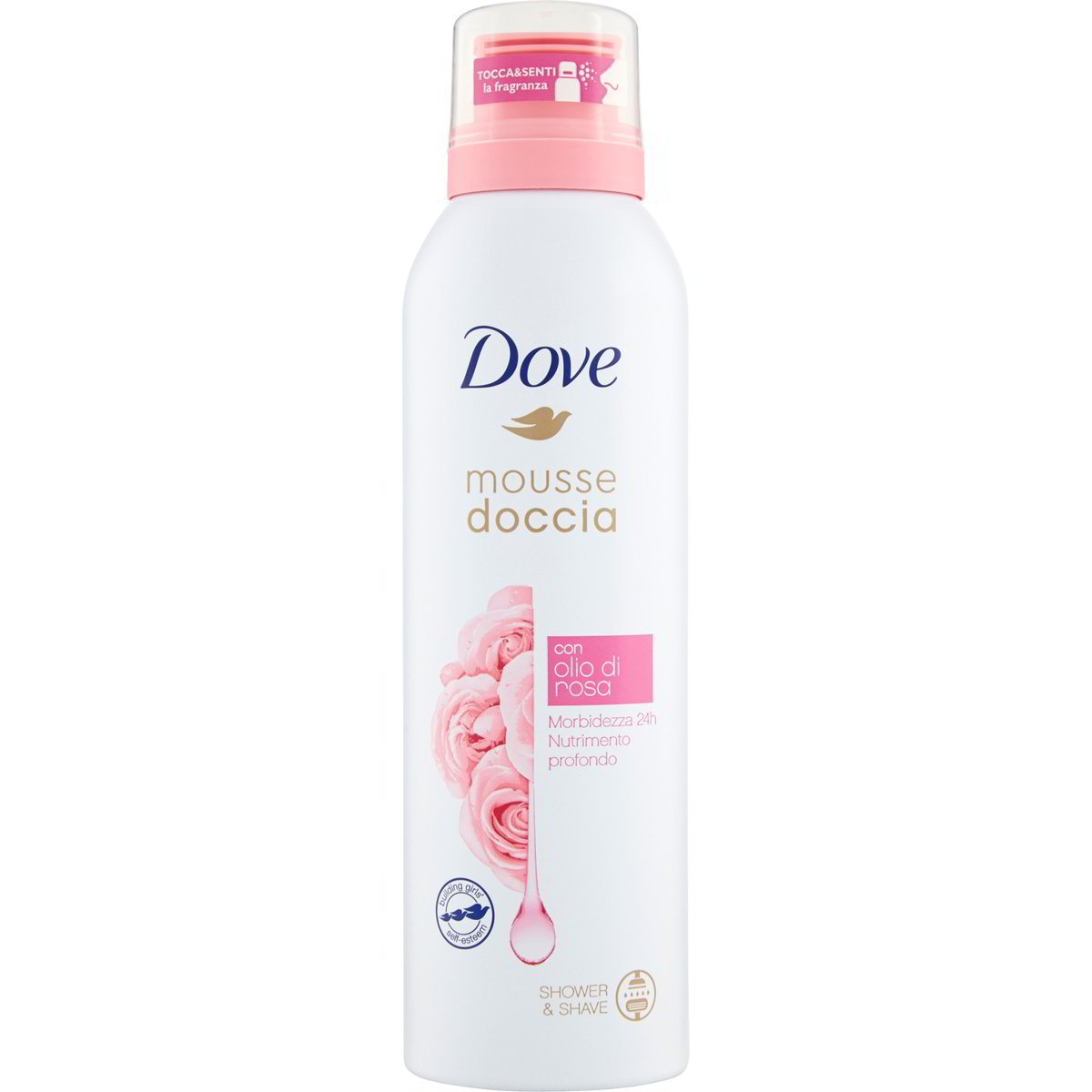 Doccia mousse con olio di rosa DOVE 200 ML - Coop Shop