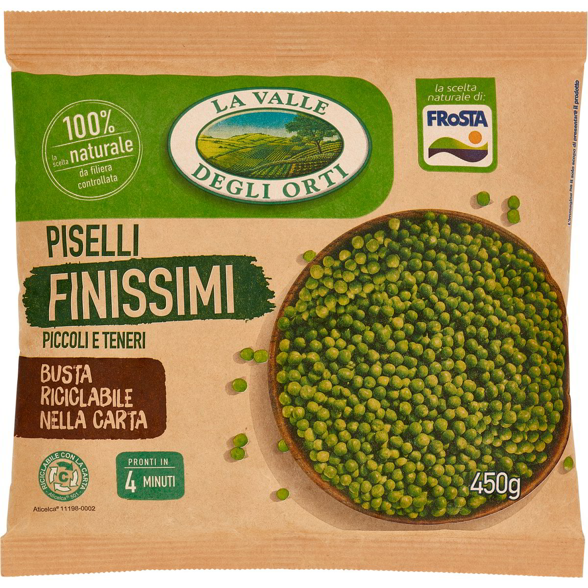 Piselli finissimi LA VALLE DEGLI ORTI 450 G - Coop Shop
