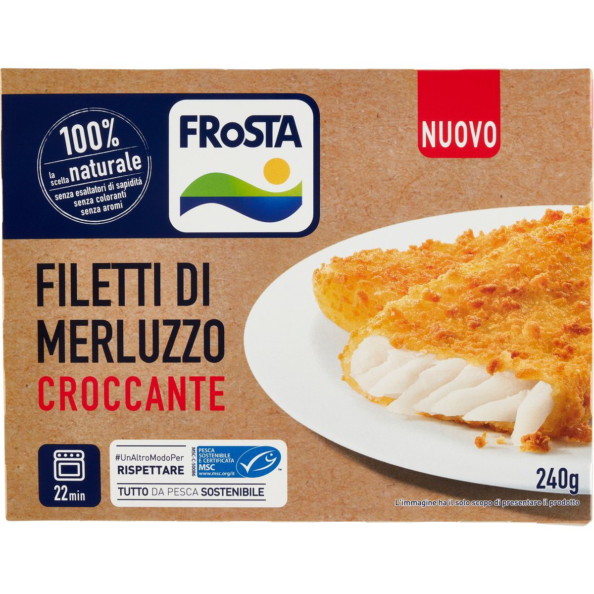 Merluzzo filetti croccanti FROSTA 240 G - Coop Shop