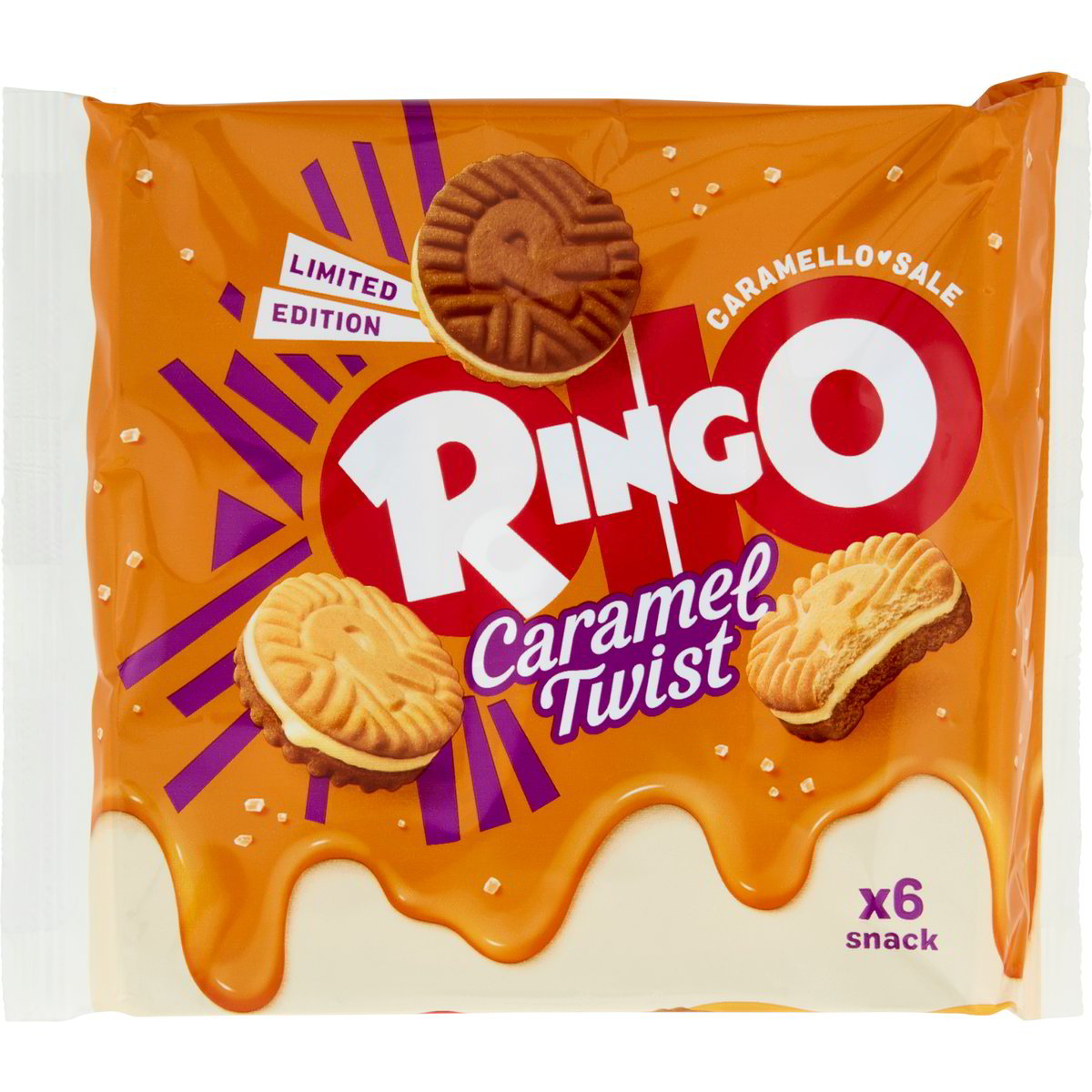 Biscotti ringo al caramello PAVESI 165 G - Coop Shop