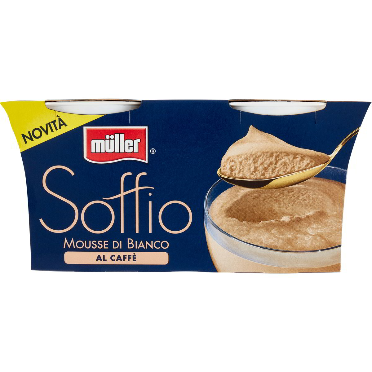 Dessert mousse soffio bianco al caffè MULLER 2 X 95 G - Coop Shop