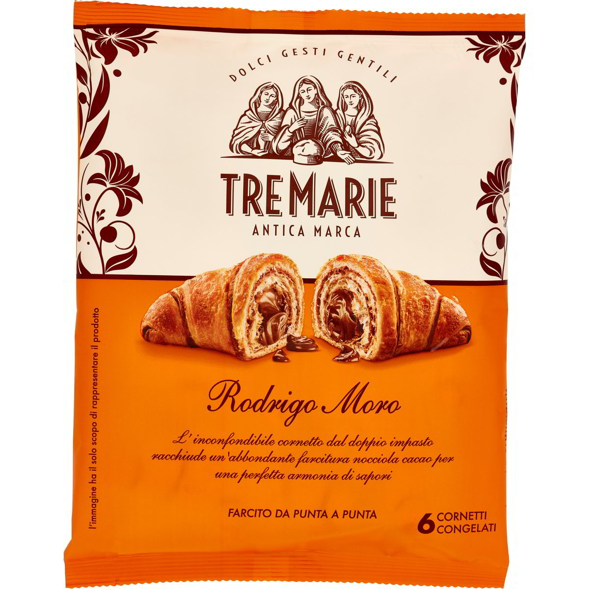 Cornetti rodrigo moro TRE MARIE 342 G - Coop Shop