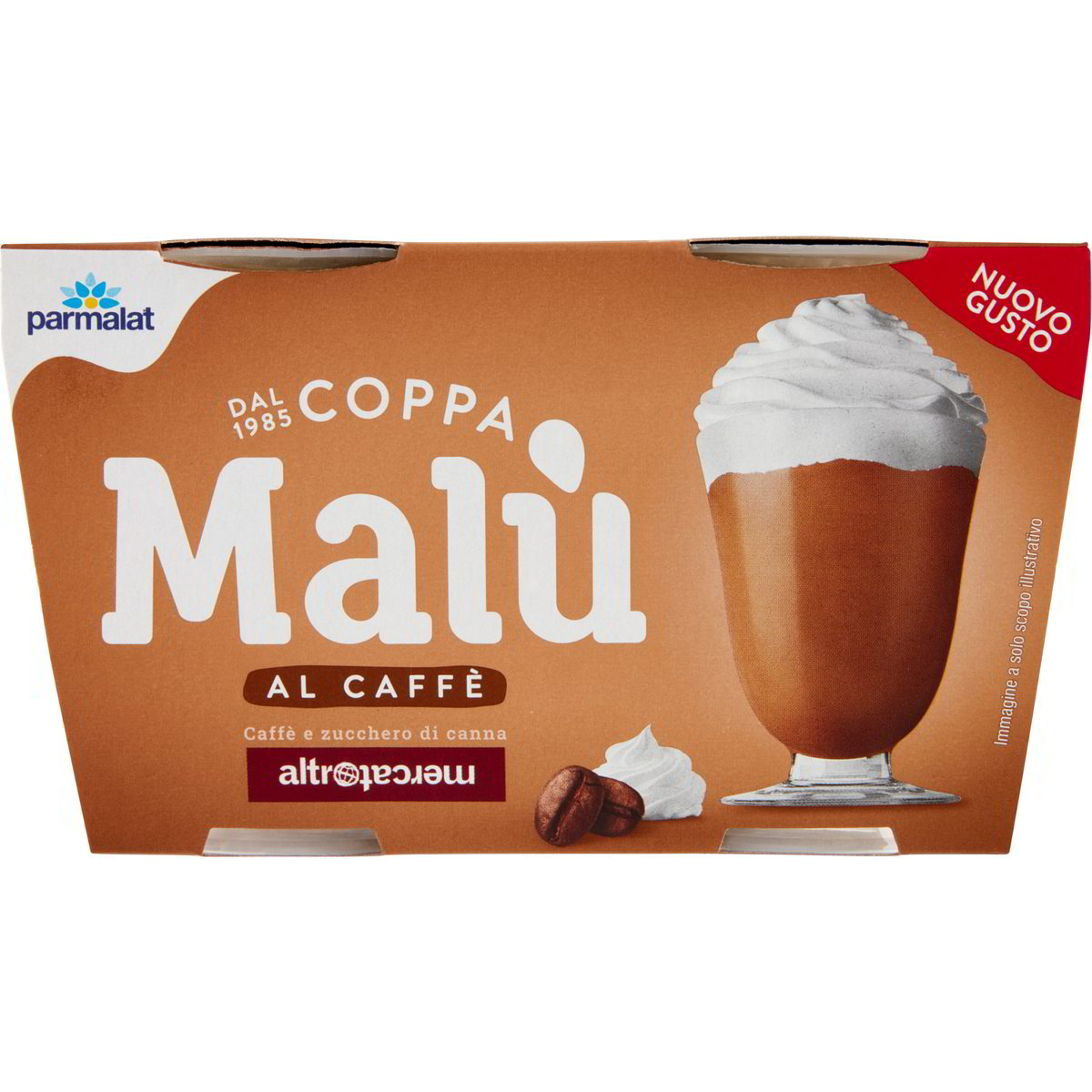 Dessert coppa malù al caffè x2 MALU' 2 X 100 G - Coop Shop