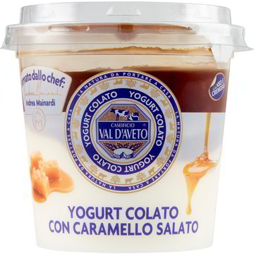 Yogurt colato con caramello salato CASEIFICIO VAL D'AVETO 150 G - Coop Shop