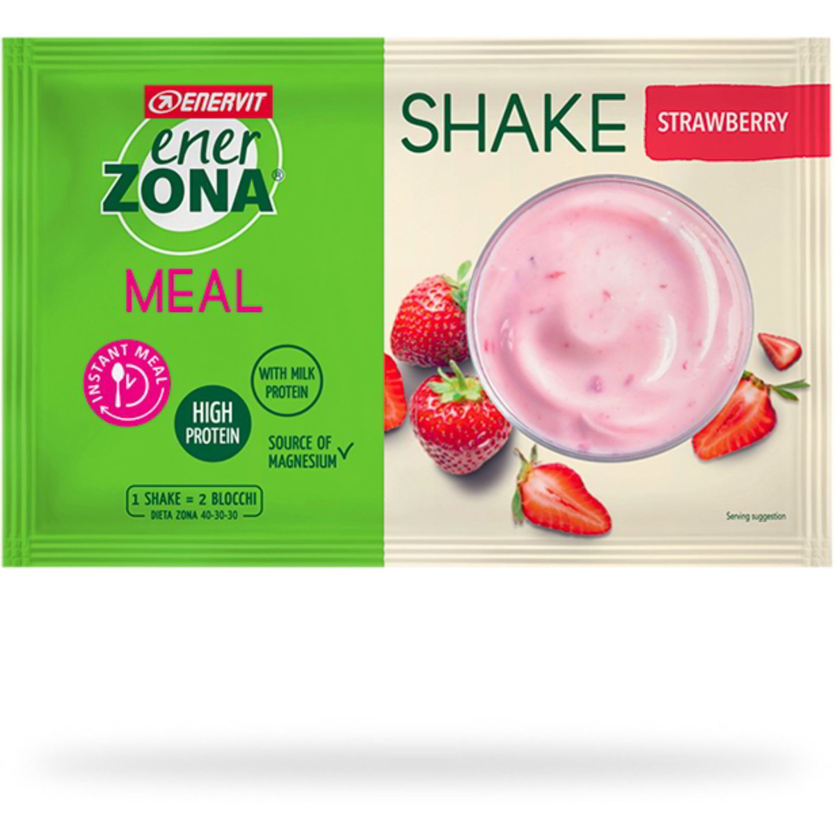 Bevanda shake fragola e yogurt istantanea meal ENERZONA 50 G - Coop Shop
