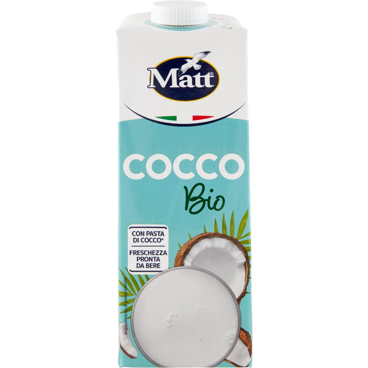 Bevanda vegetale rinfrescante al cocco MATT 1000 ML - Coop Shop