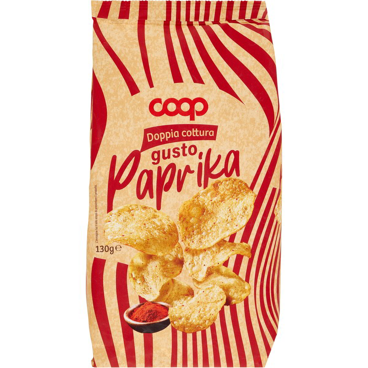 Patatine alla paprika croccanti COOP 130 G - Coop Shop