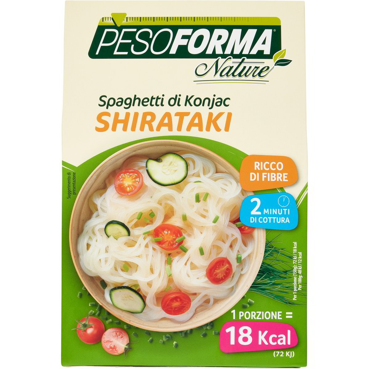 Spaghetti di konjac shirataky PESOFORMA 150 G - Coop Shop