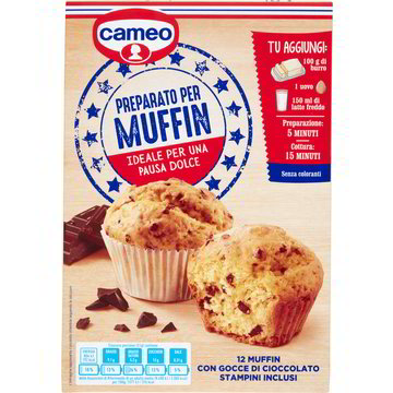 Preparato per muffins CAMEO 370 G - Coop Shop