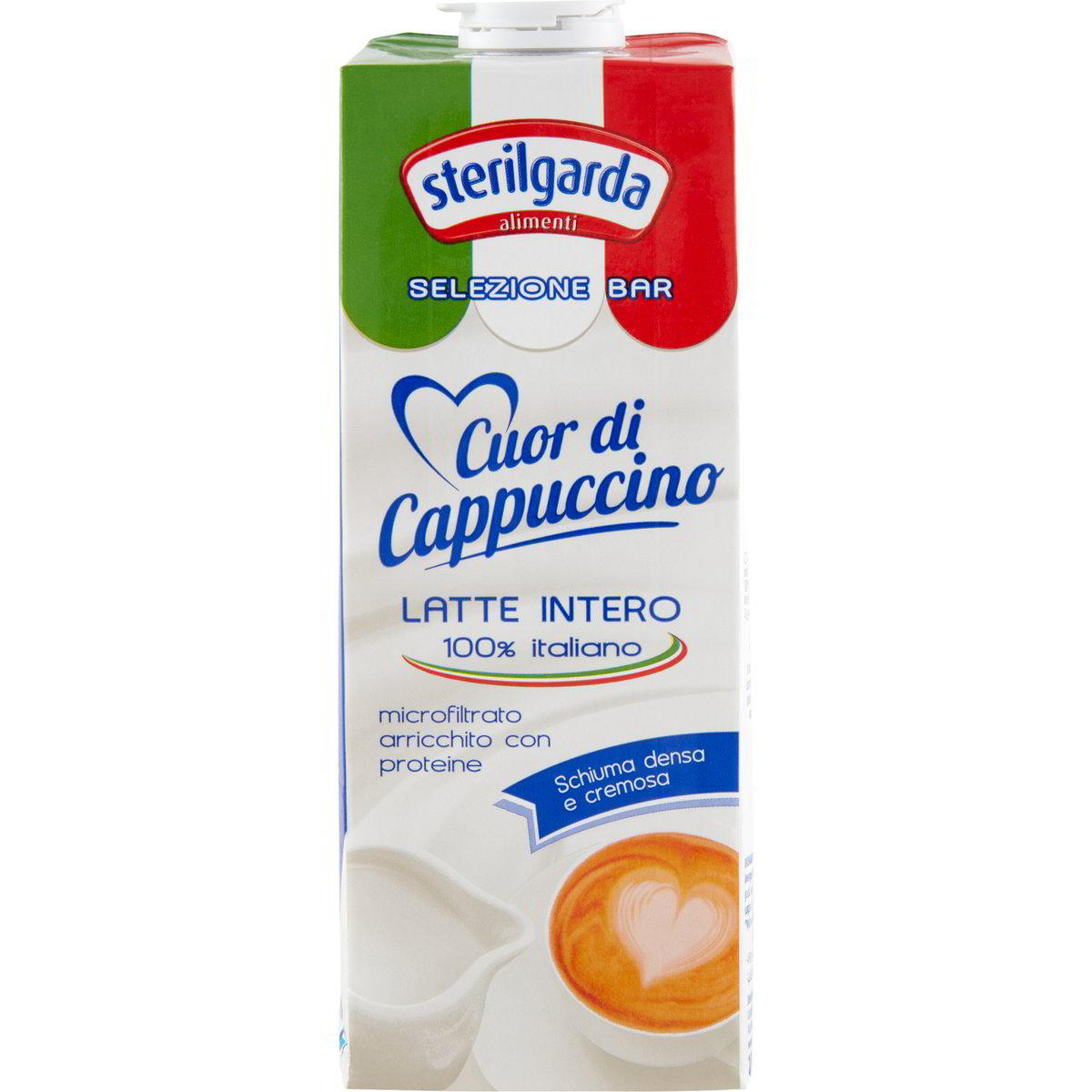 Latte intero 100%italiano cuor di cappuccino STERILGARDA 1000 ML - Coop ...