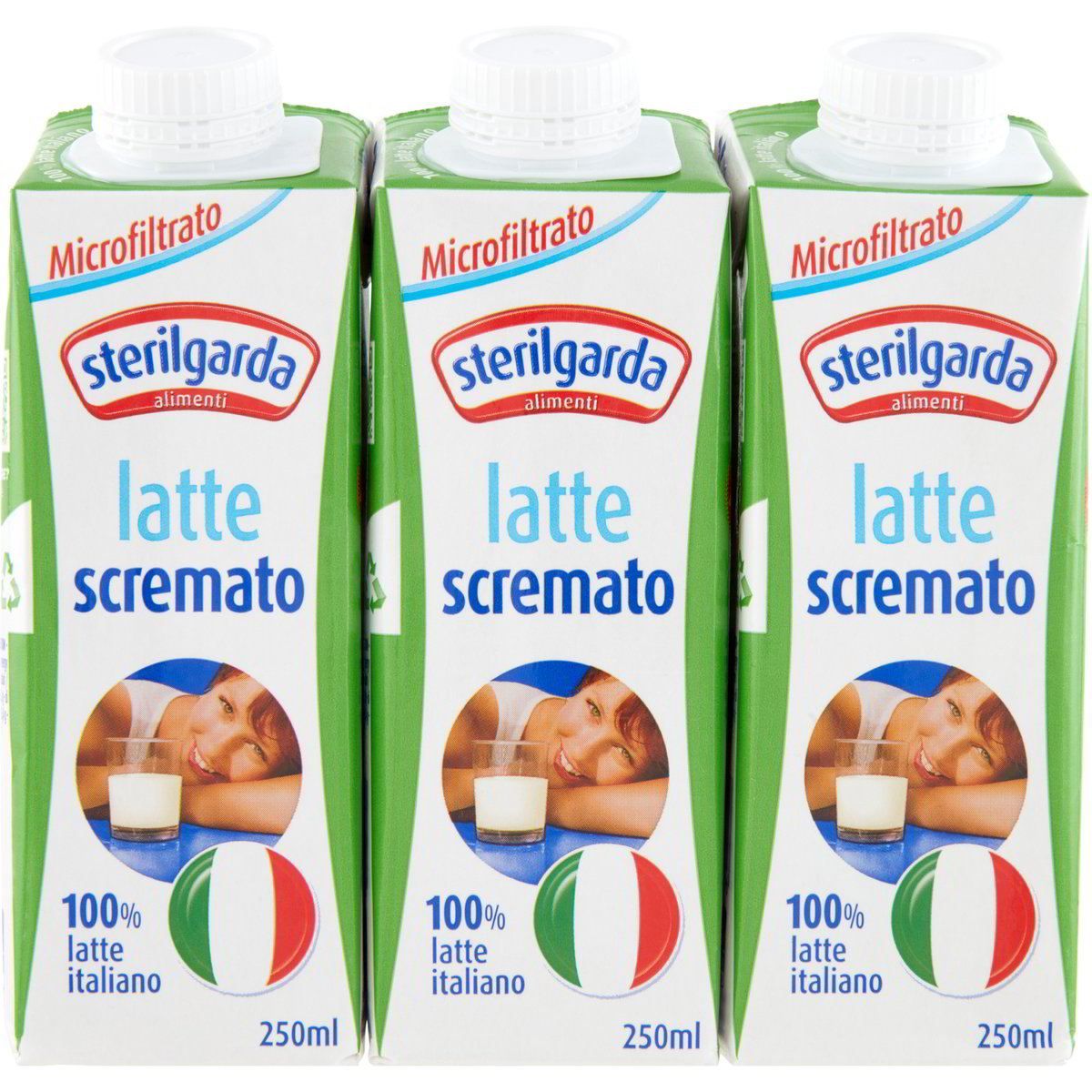 Latte uht scremato microfiltrato STERILGARDA 3 X 250 ML - Coop Shop