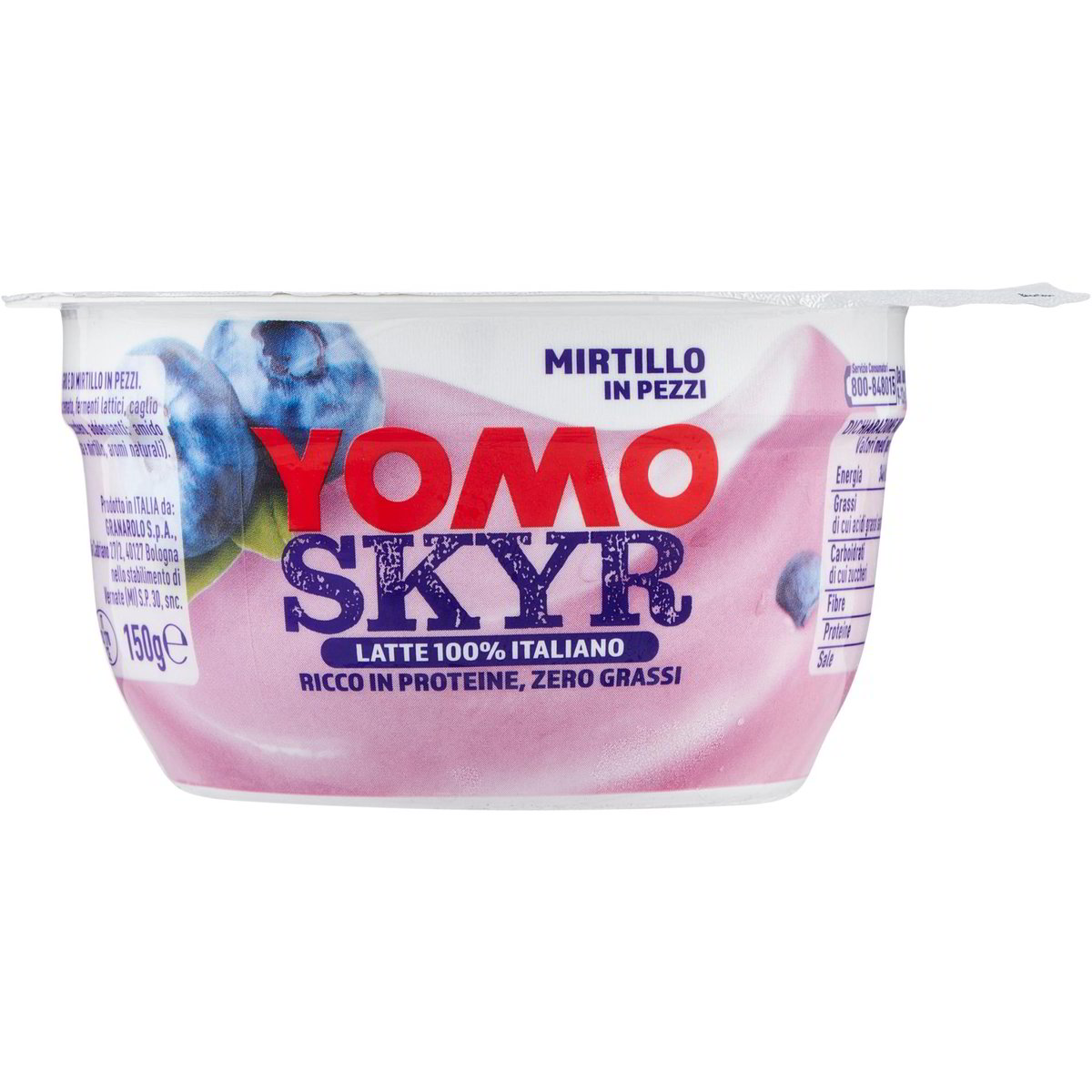 Yogurt extra con mirtillo in pezzi YOMO 150 G - Coop Shop