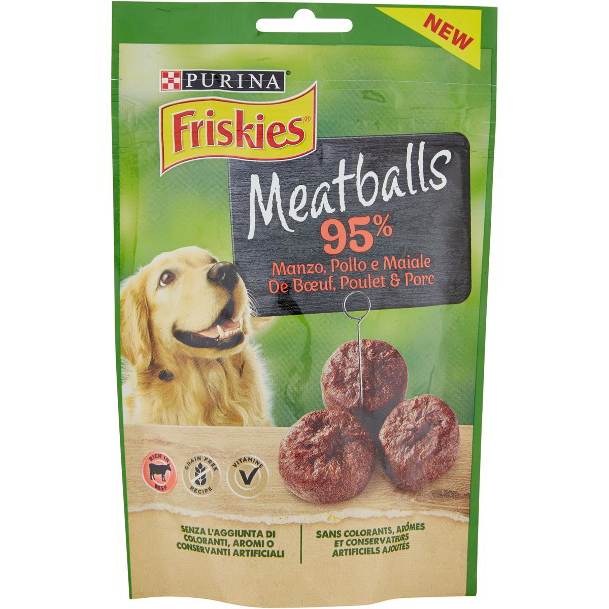 Snack per cani meatballs al manzo FRISKIES 70 G - Coop Shop