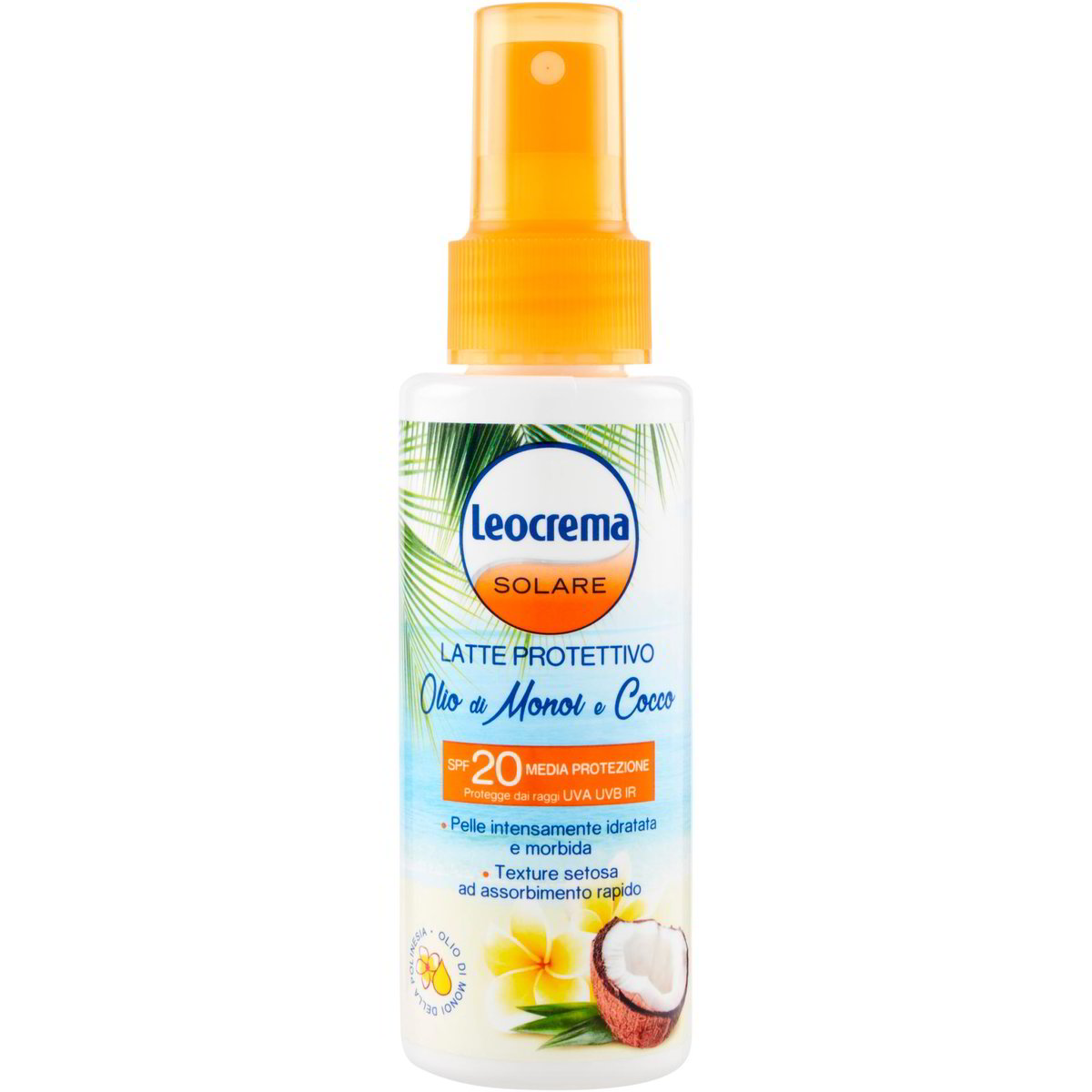 Solare latte spray monoi e cocco spf20 LEOCREMA 100 ML - Coop Shop