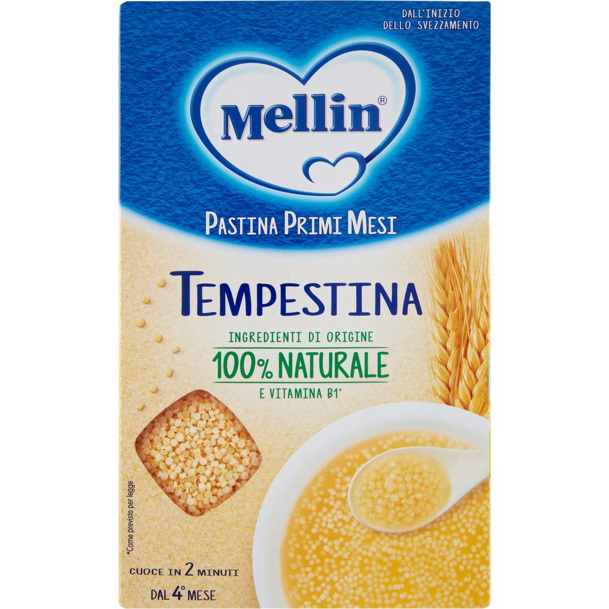 Pastina tempestina primi mesi MELLIN 320 G - Coop Shop