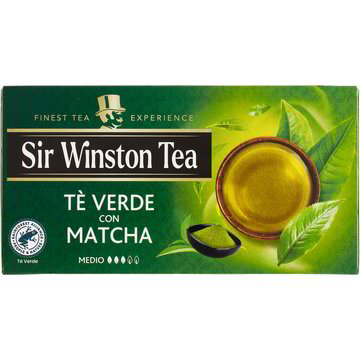 Tè verde con matcha SIR WINSTON 20 X 1,75 G - Coop Shop