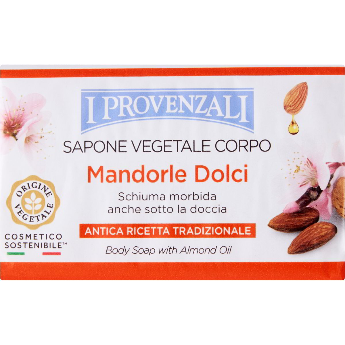 Sapone solido corpo vegetale mandorle dolci I PROVENZALI 250 G - Coop Shop