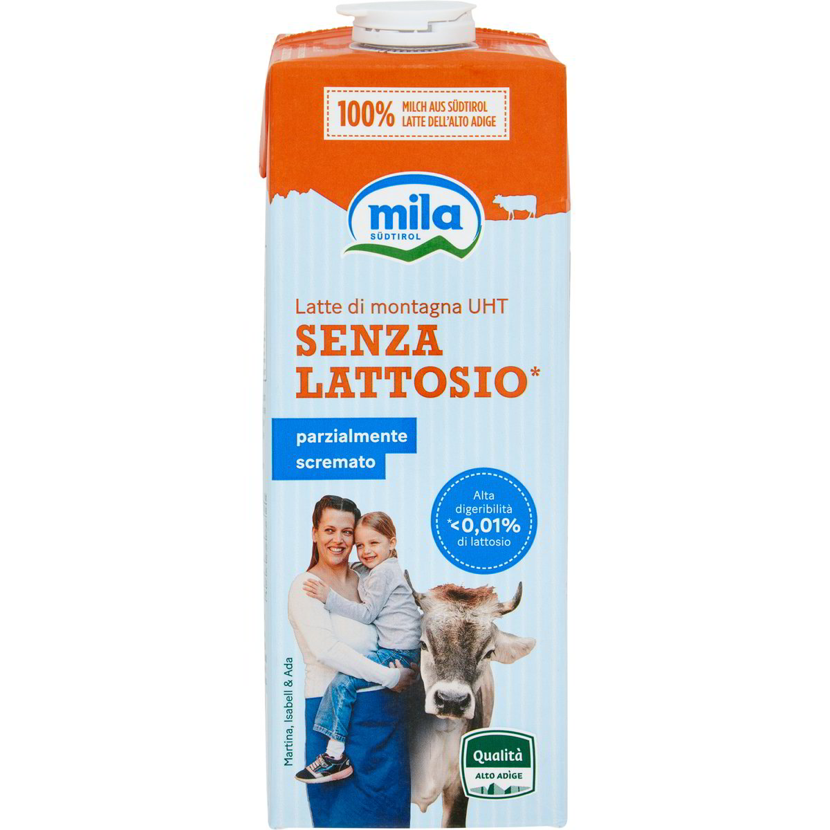 Latte uht parzialmente scremato MILA 1000 ML - Coop Shop