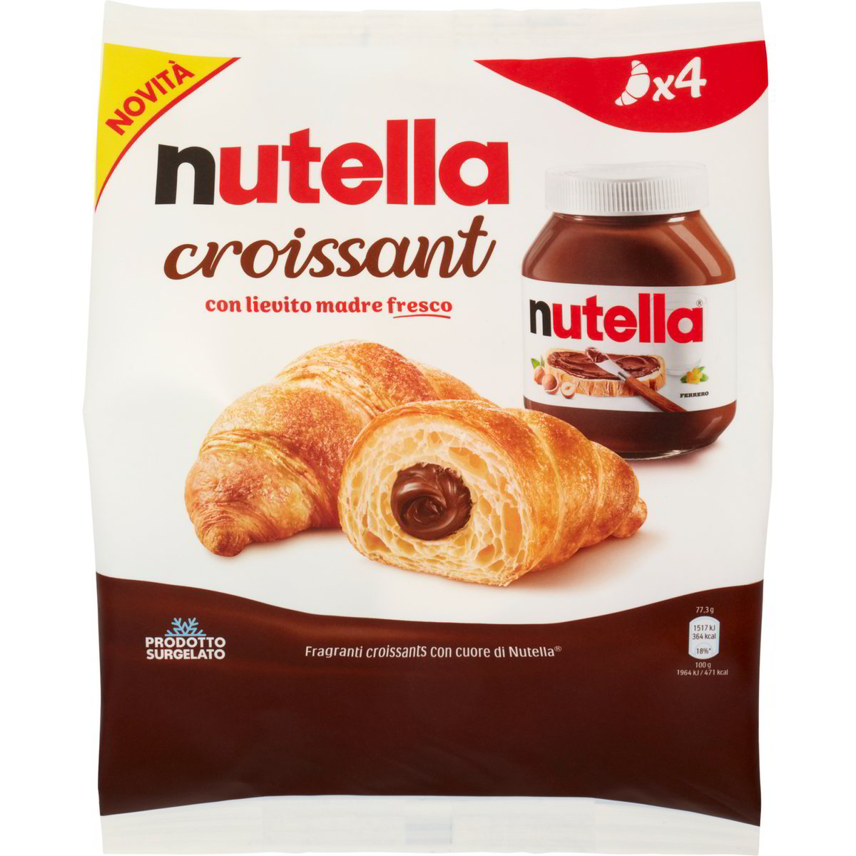Croissant alla nutella x4 FERRERO 340 G - Coop Shop