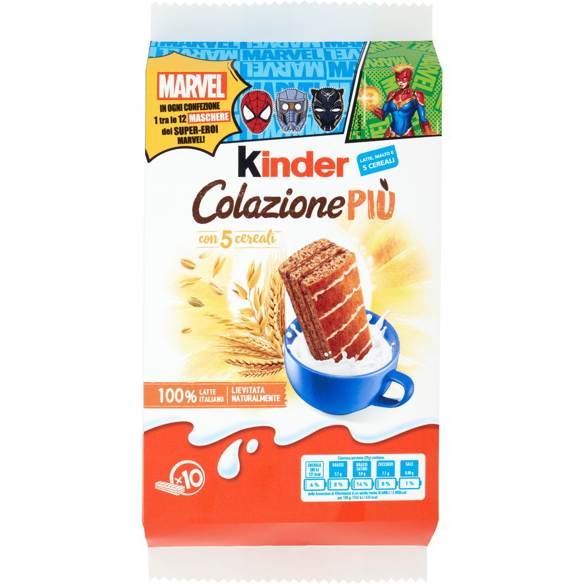 Kinder colazione più con 5 cereali FERRERO 10 X 29 G - Coop Shop